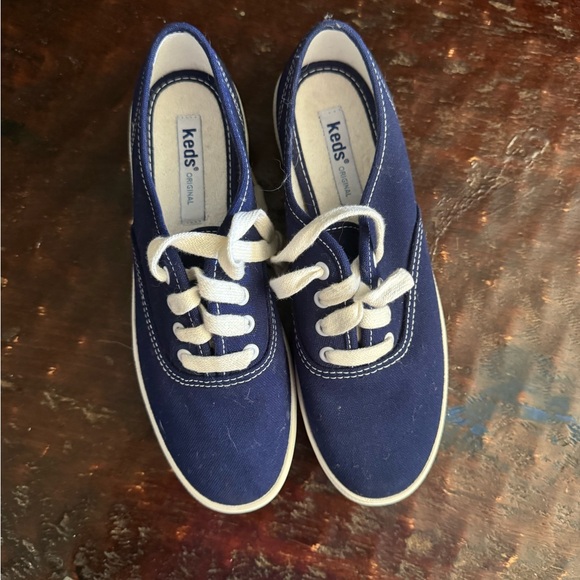 Keds | Shoes | Keds Blue New Canvas Shoes | Poshmark